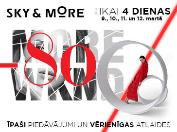More Weekend tikai 4 dienas, no 9. līdz 12. martam! - Sky&More
